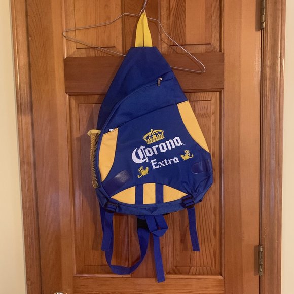 Corona | Accessories | Corona Extra Blue Sling Backpack Nwot | Poshmark
